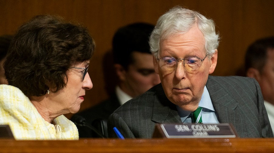 Collins, McConnell: 'Safe to conclude' third reconciliation bill not ...