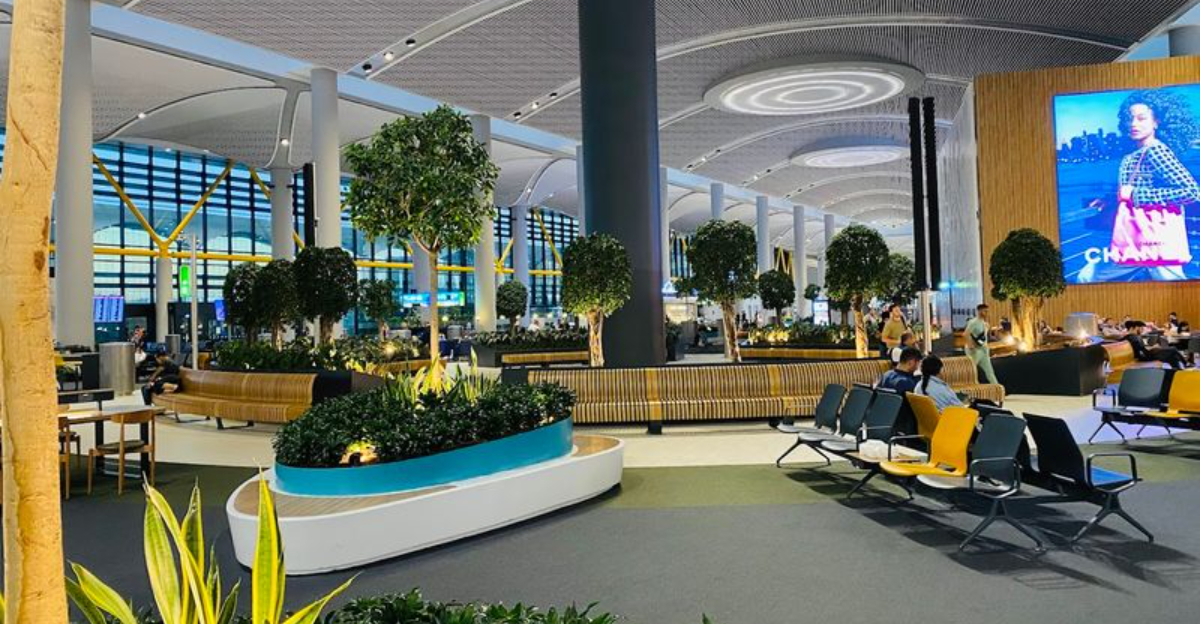 This massive gateway to Turkey feels more like a luxury destination ...