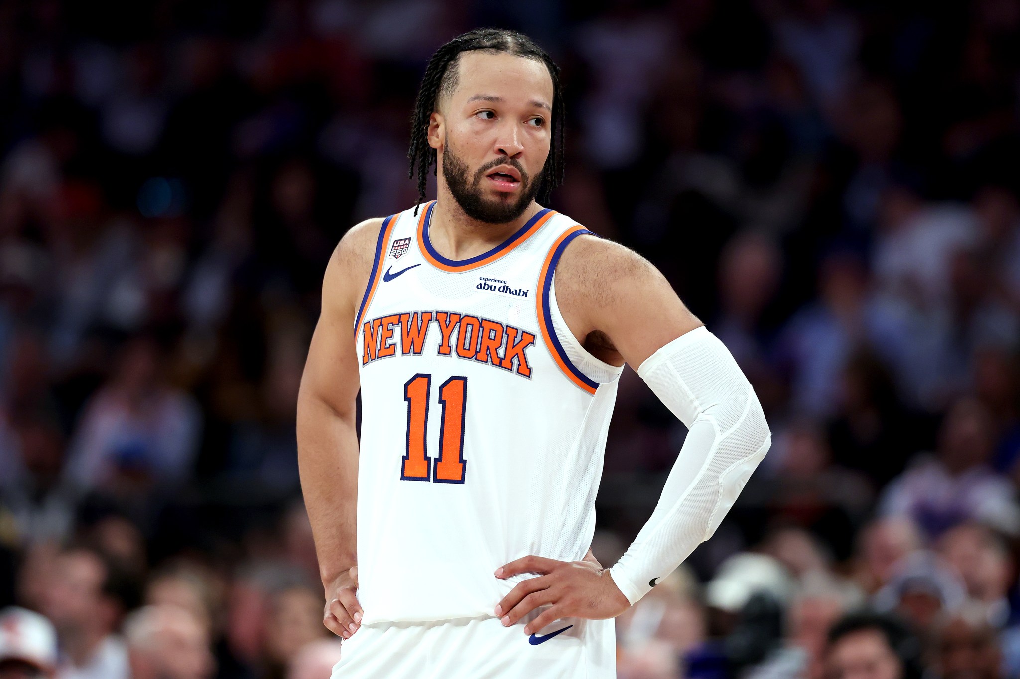 Stephen A Smith blasts Jalen Brunson after Knicks' Game 3 loss at MSG