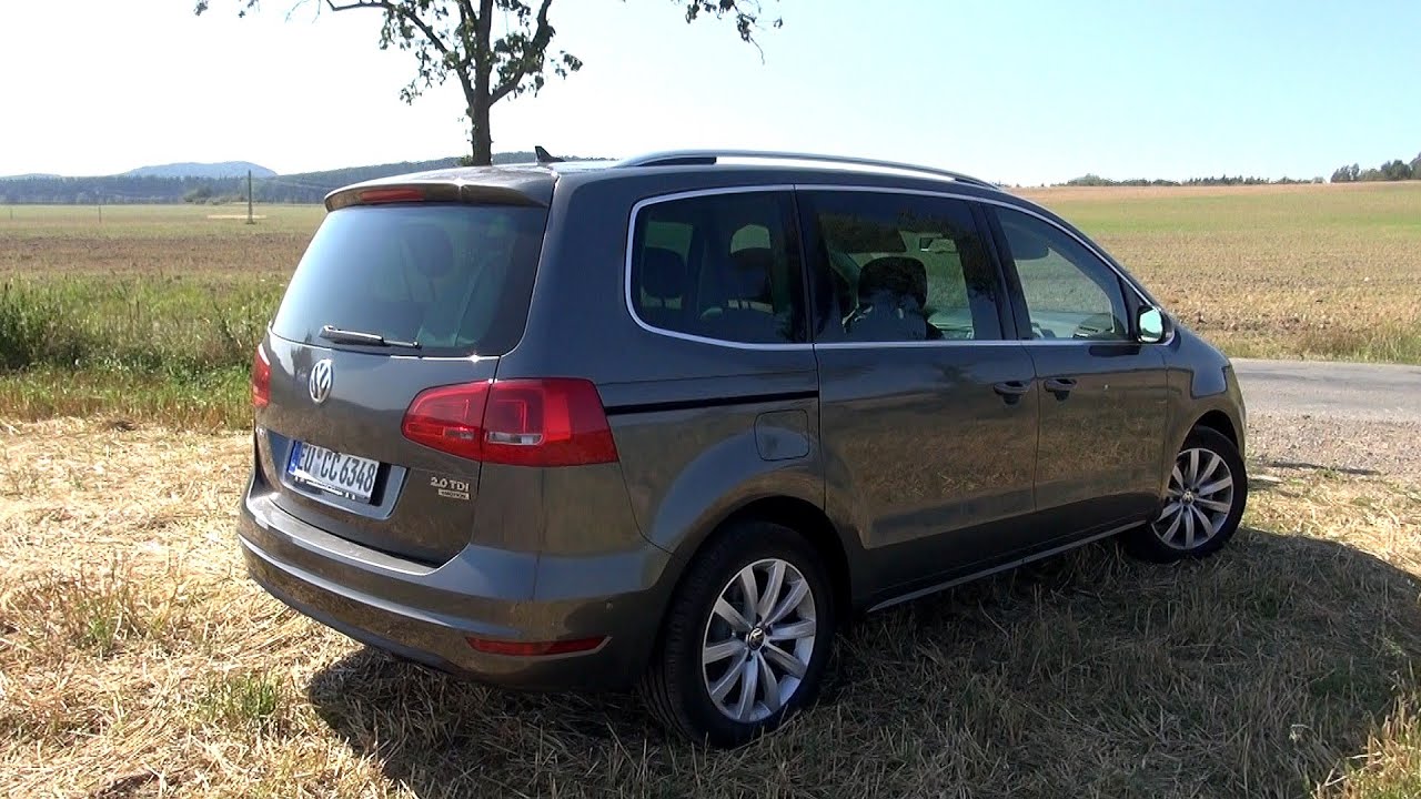 2015 VW Sharan 2.0 TDI 4Motion (140 HP) test drive