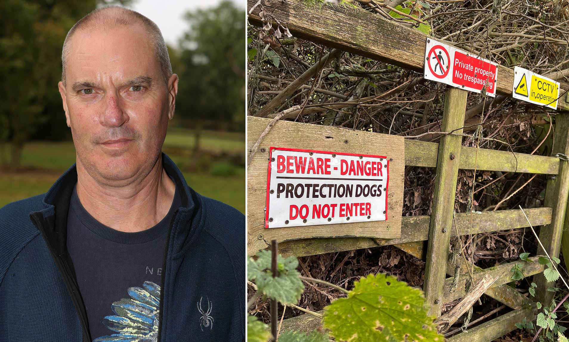 Locals cheer as council removes fences blocking bridleway following ...
