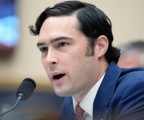Rep. Gill to Newsmax: Americans 'sick of' Dems' border games