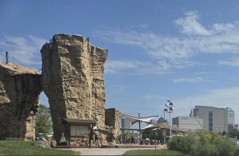 Popular climbing wall at Scioto Audubon Metro Park closes for repairs