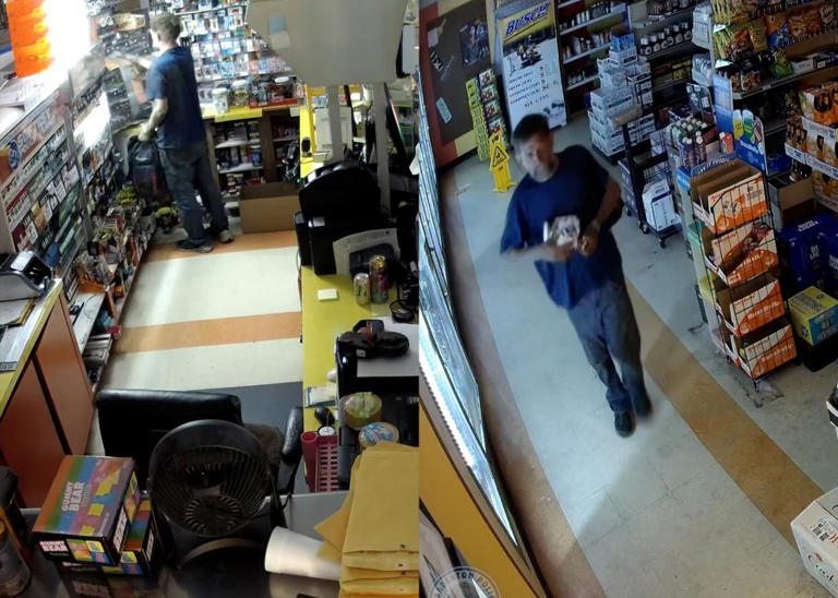 Watch: Man breaks into Bradenton store through ceiling, takes stacks of ...