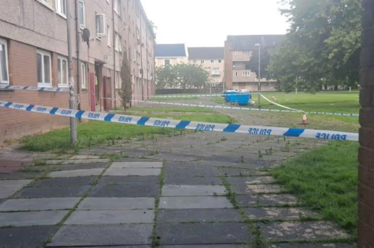 Woman and dog injured in Paisley disturbance as police tape off 'scary ...