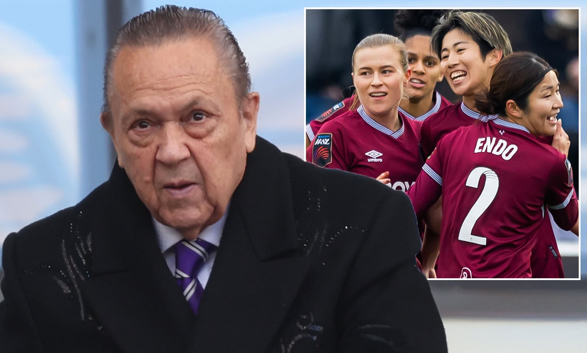 David Sullivan has been banned from women's and academy matches at West ...