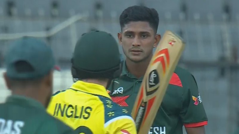 Aussies flogged, Inglis cops fiery send-off as slump continues