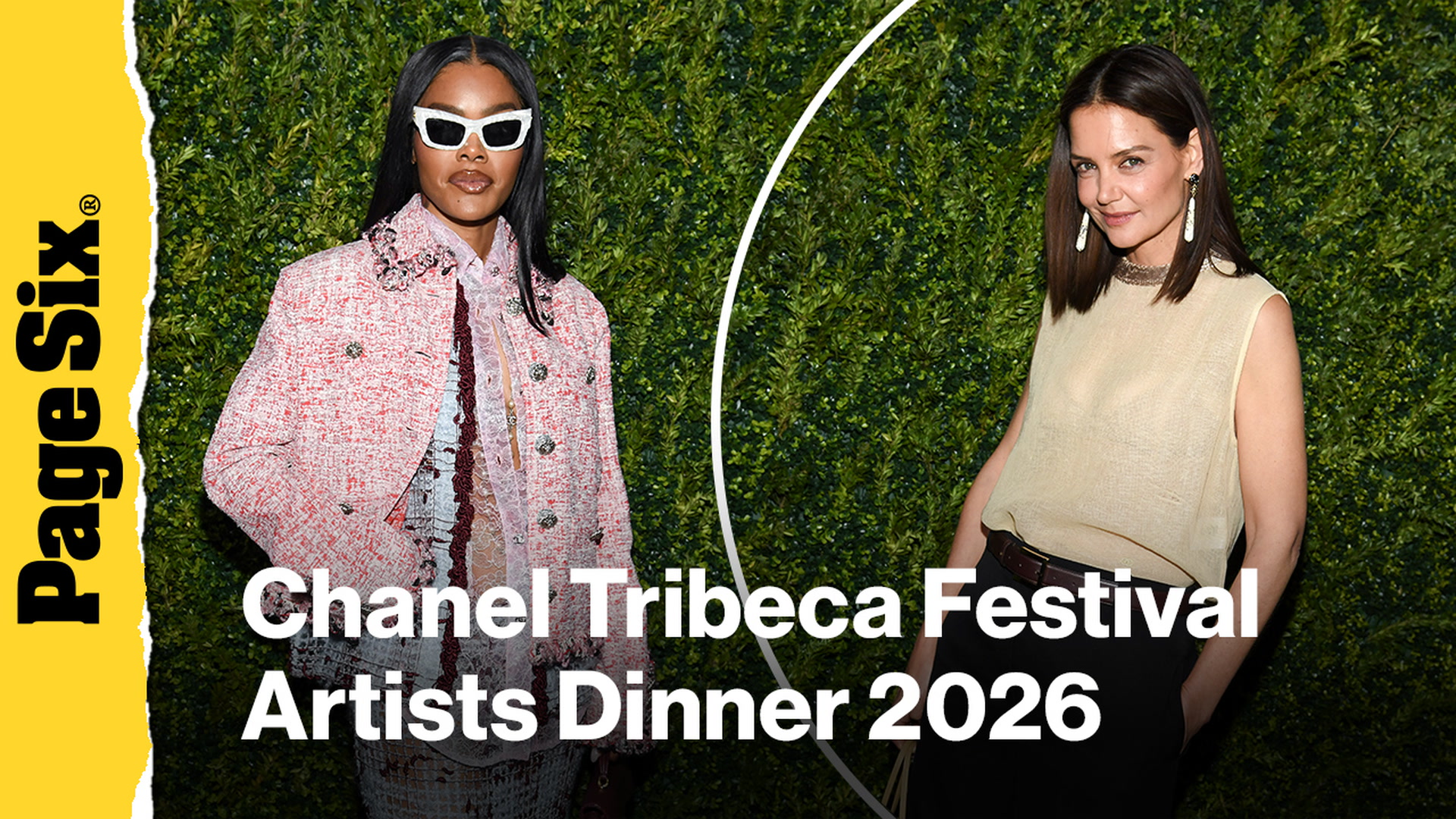 Chanel Tribeca Festival Artists Dinner 2026 red carpet: Teyana Taylor ...