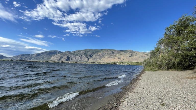 Just across the border, Canada's gorgeous lake park has warm water ...