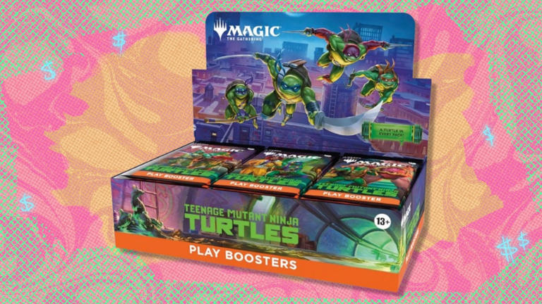 'Magic: The Gathering' Teenage Mutant Ninja Turtles play booster box ...