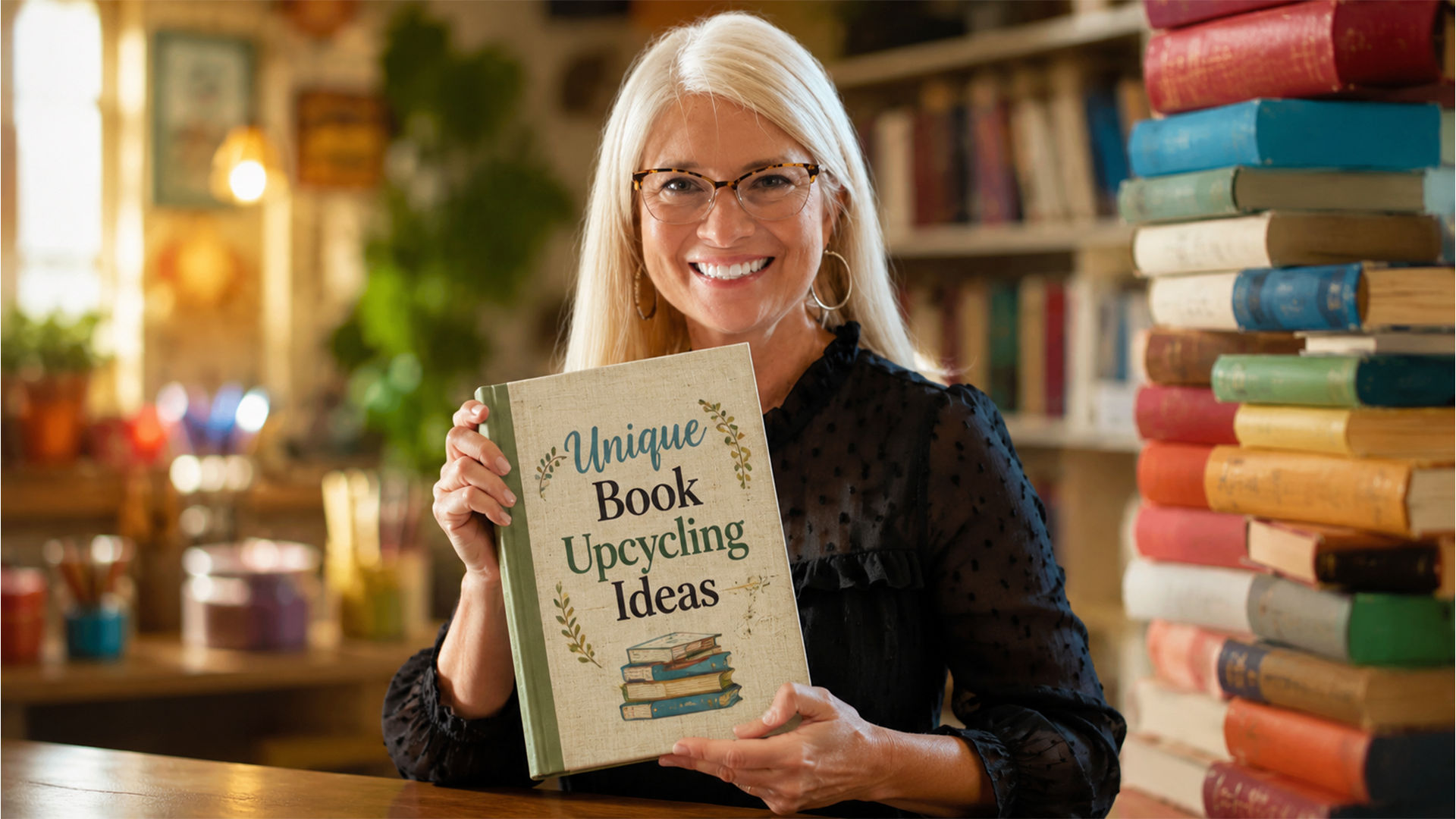 DIY unique book upcycling ideas!