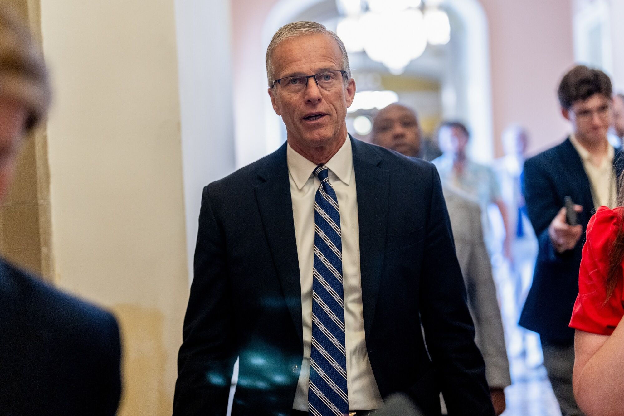 Thune urges Trump to tap permanent spy chief after Pulte