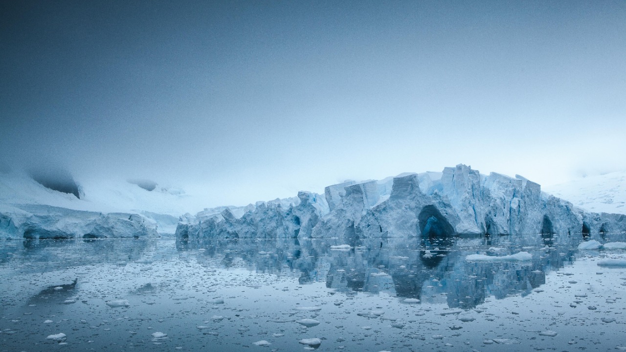 Antarctica holds about 70% of all the fresh water on Earth