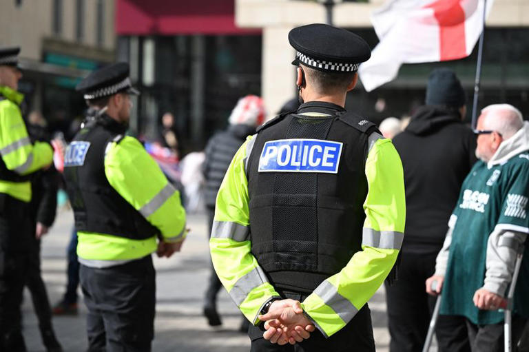 Man arrested during Plymouth protests over alleged assault