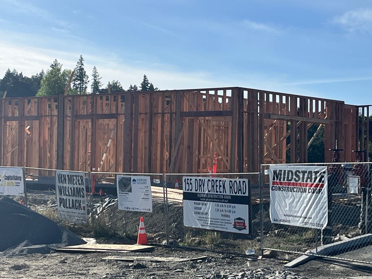 58-unit affordable housing project going up on Dry Creek Road