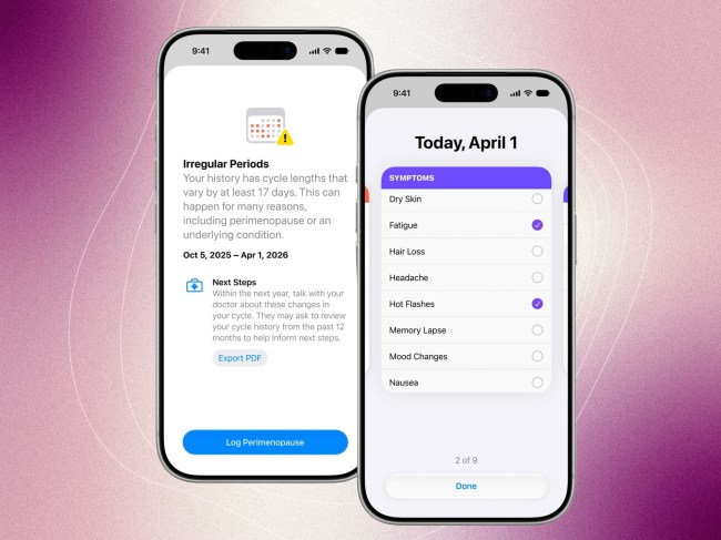 Apple to launch perimenopause tracking in iOS 27 update this fall
