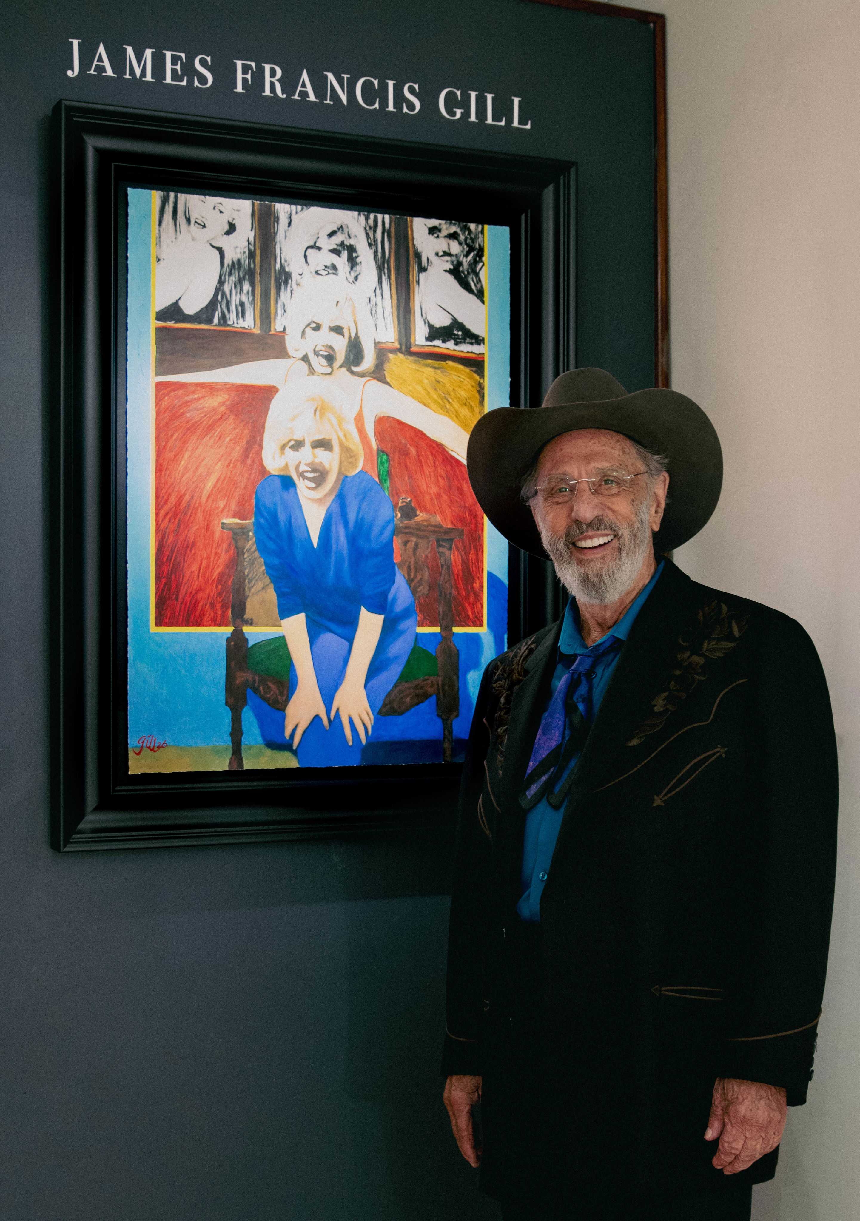 Pop art pioneer James Francis Gill on unseen side of Marilyn Monroe