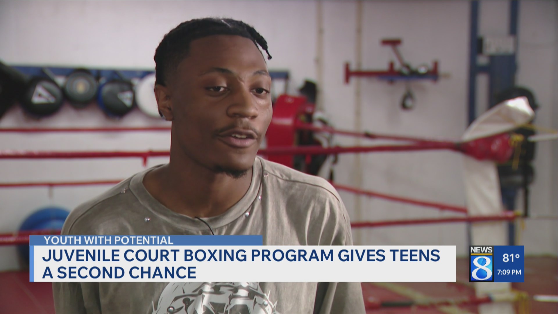 Boxing gym offers juvenile offenders a second chance