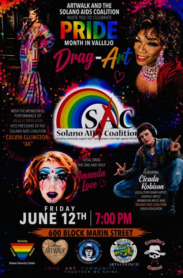 Drag-art to be featured at upcoming Vallejo Art Walk
