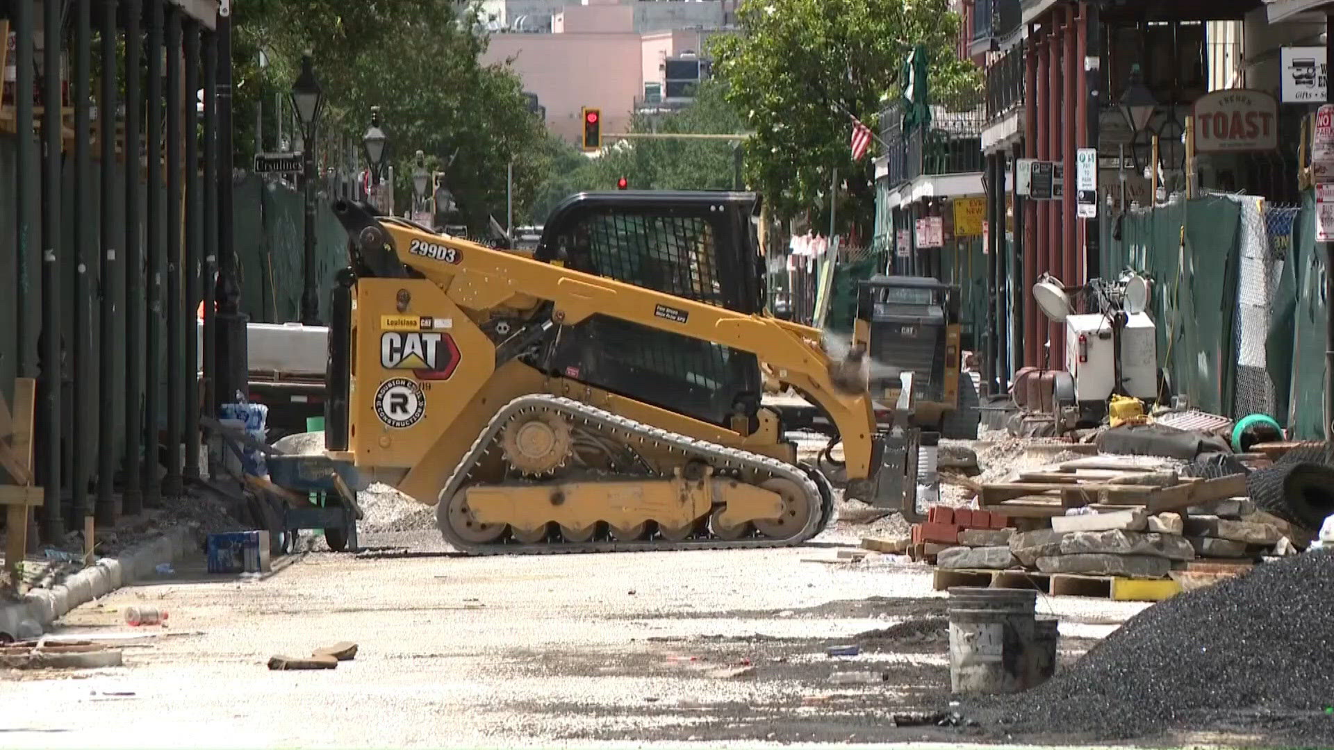 Some French Quarter fences to be removed after months of construction