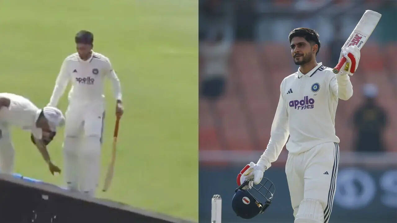 Ball boy touches Shubman Gill's feet after India captain's century vs ...