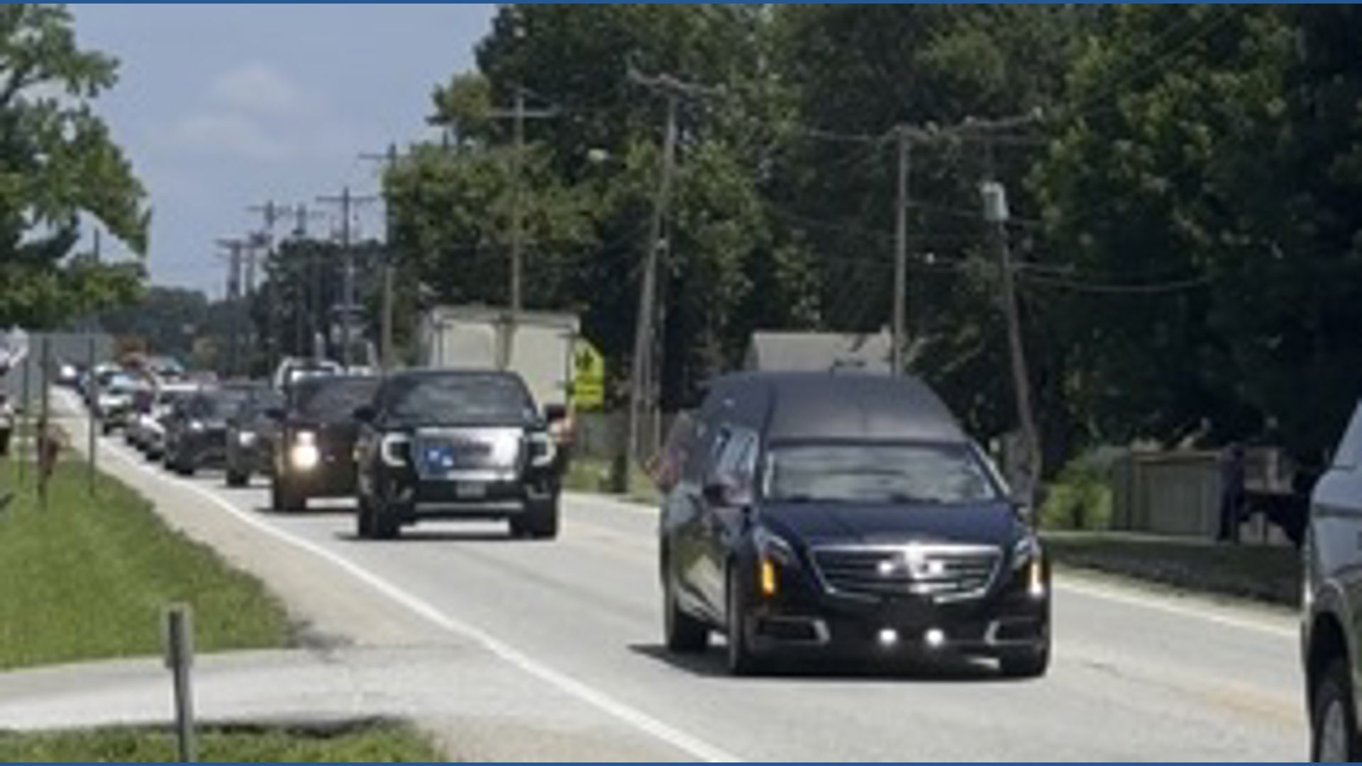 Procession for fallen police captain Chris Kelly