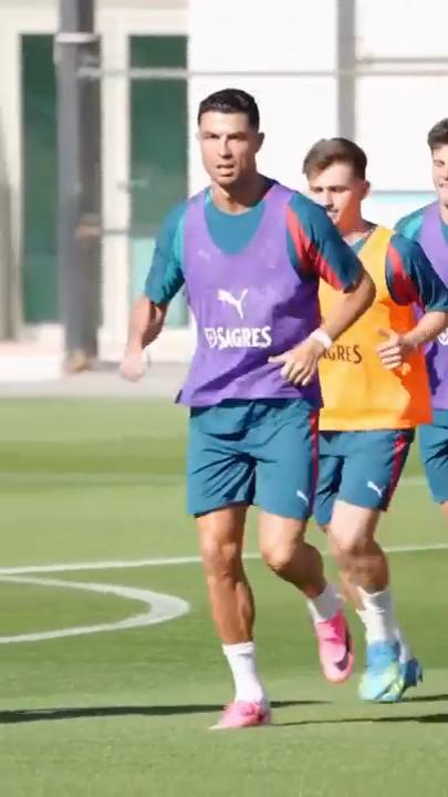 Ronaldo trains as Portugal prepare for final World Cup warm-up friendly