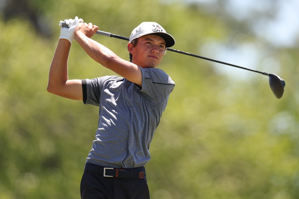 Charlie Woods could caddie at US Open after top amateur pal qualifies