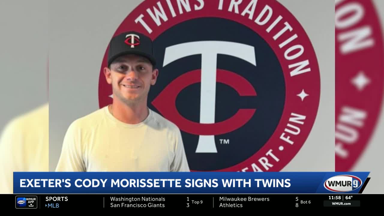 Exeter's Cody Morissette signs with Twins