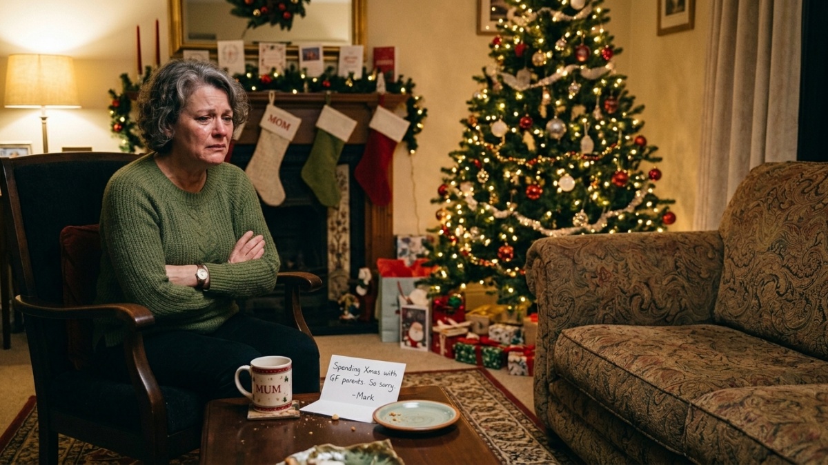 Is it a lack of respect for a son to spend Christmas with his partner's ...