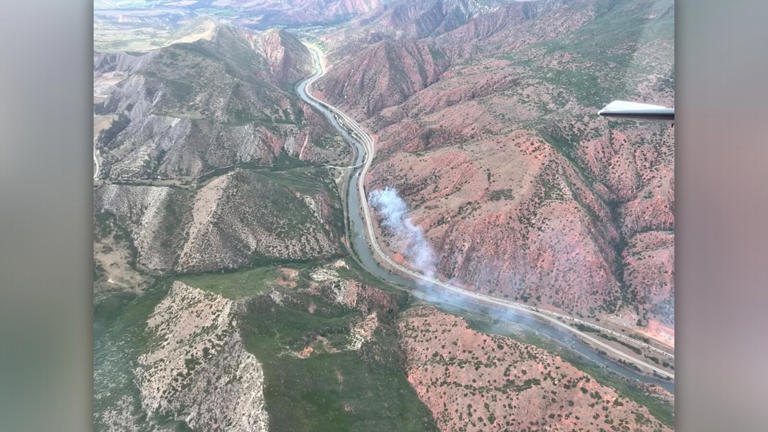New fire shuts down Interstate 70 near Glenwood Springs