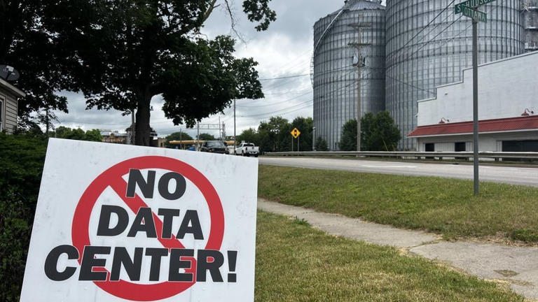 Hundreds of Lowell Township residents push back on Microsoft data center