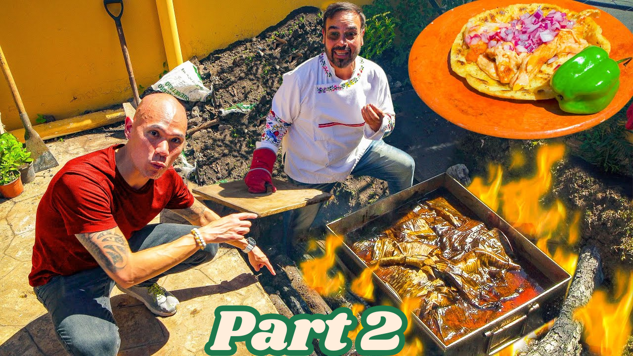 Exploring ancient Mayan underground cooking part 2