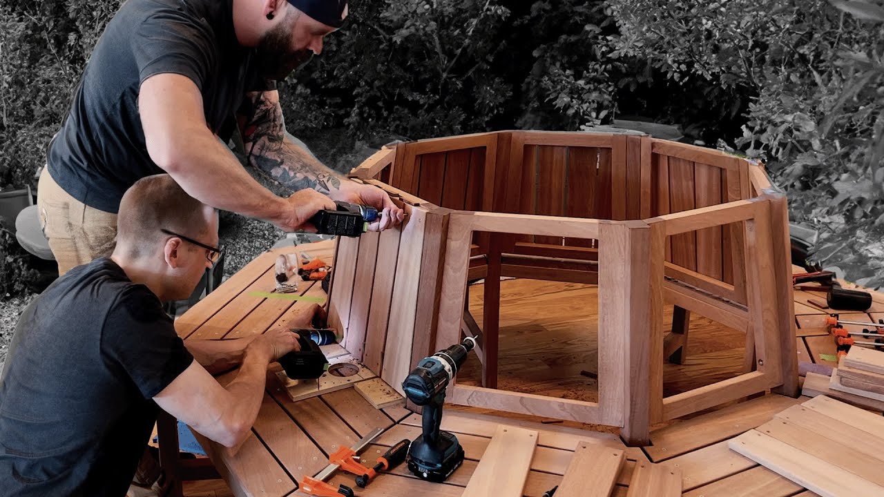 Building a garden bench for Neil Patrick Harris!