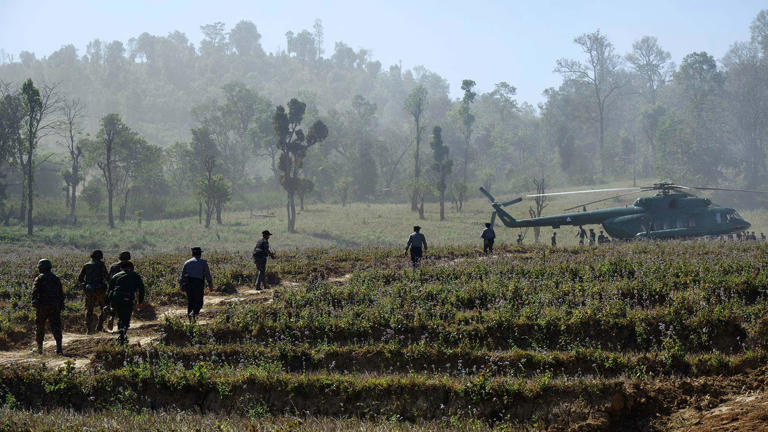 Inside Myanmar, rebels are losing ground as military forces men into army