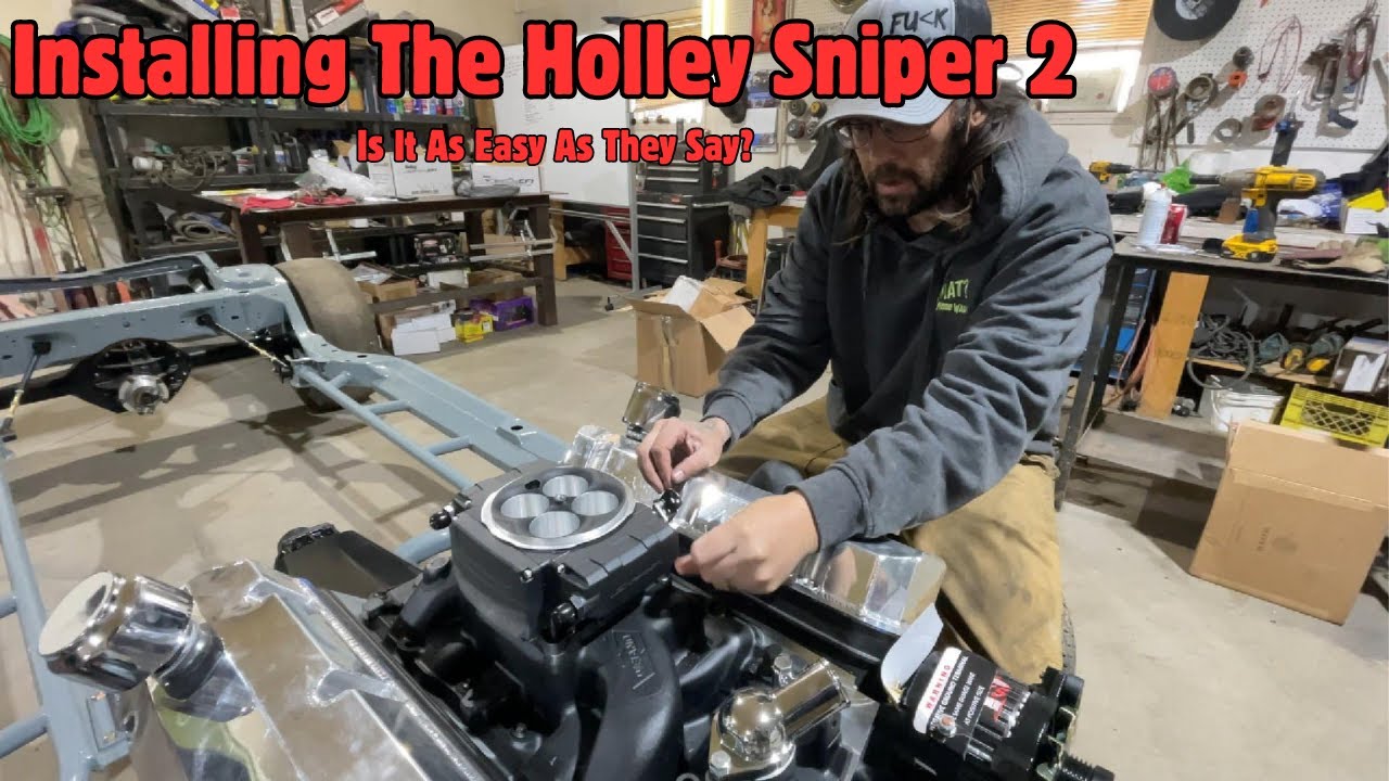 I’m installing a Holley Sniper on the 540!