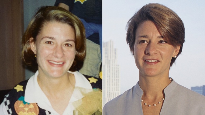 Before & after pics prove Melinda Gates can rock short and long hair alike