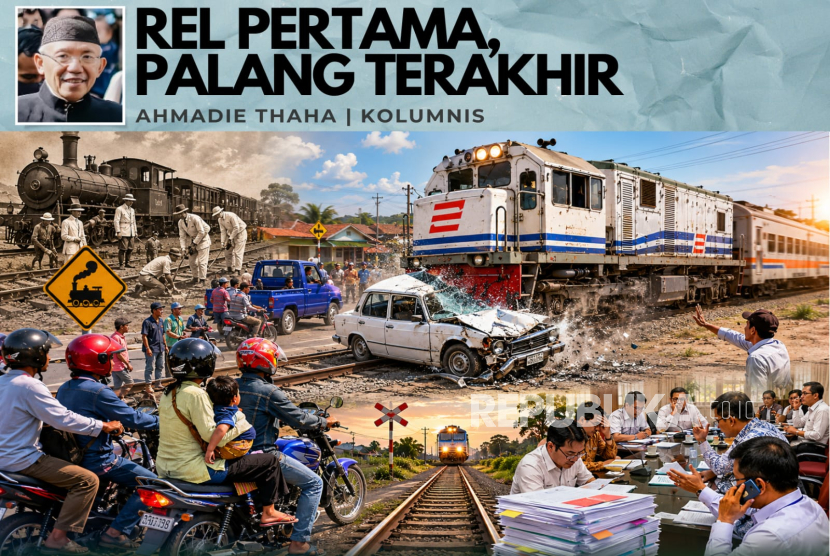 Rel pertama, palang terakhir