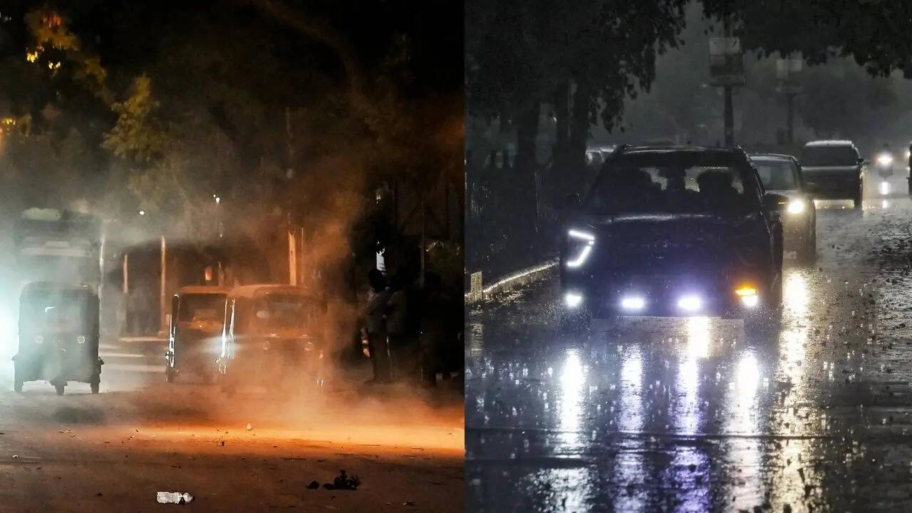 120kmph winds rock Delhi: Evening dust storm followed by violent ...