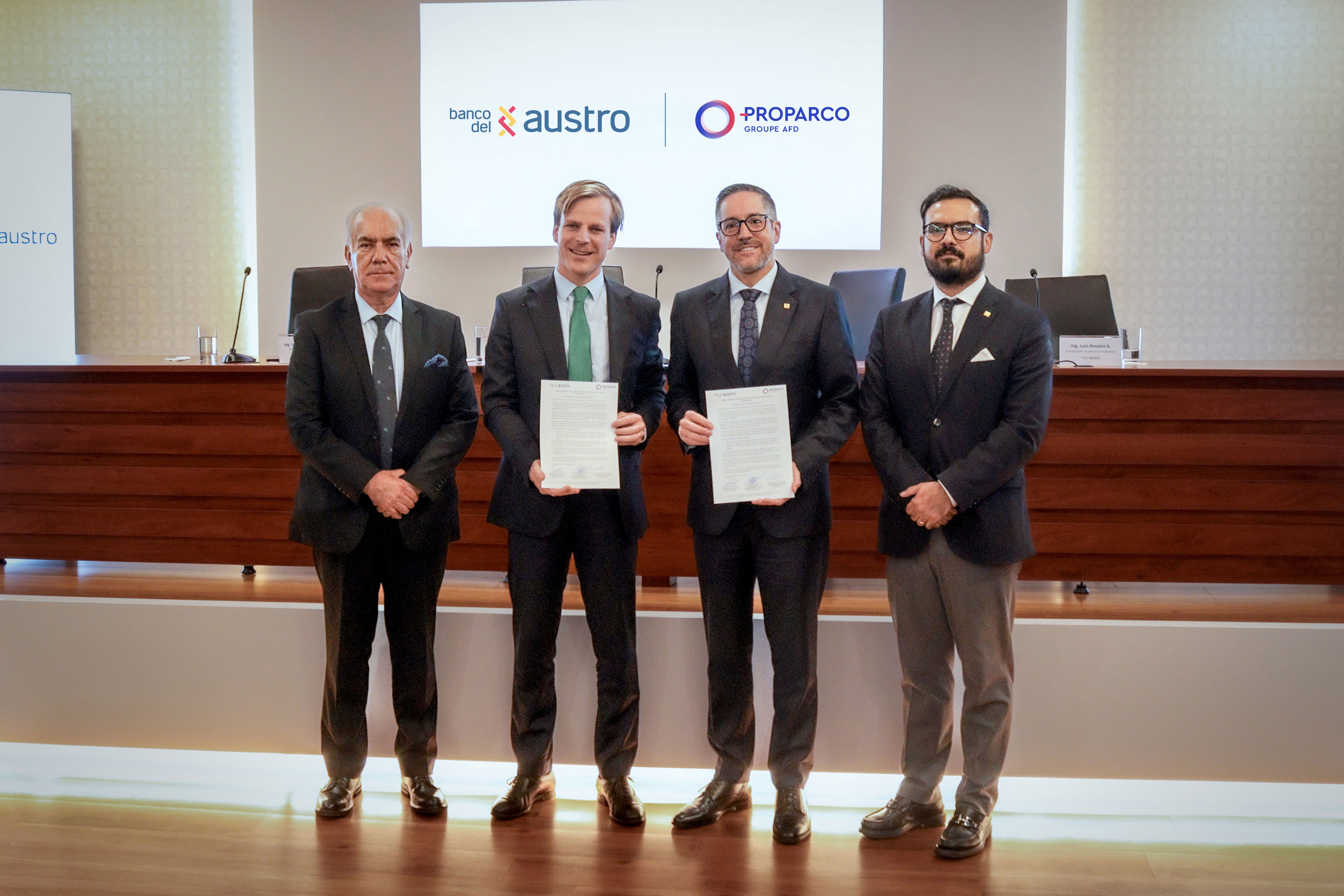 Banco del Austro y Proparco apuestan por el financiamiento sostenible ...