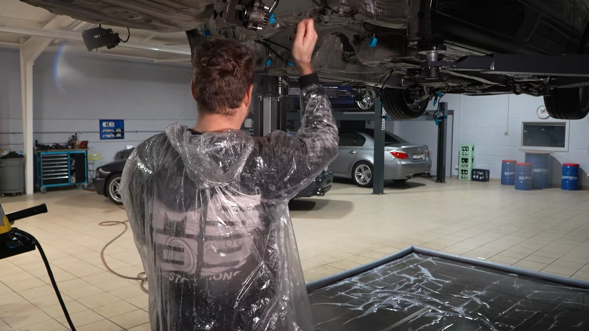 What was hiding underneath the factory underseal?