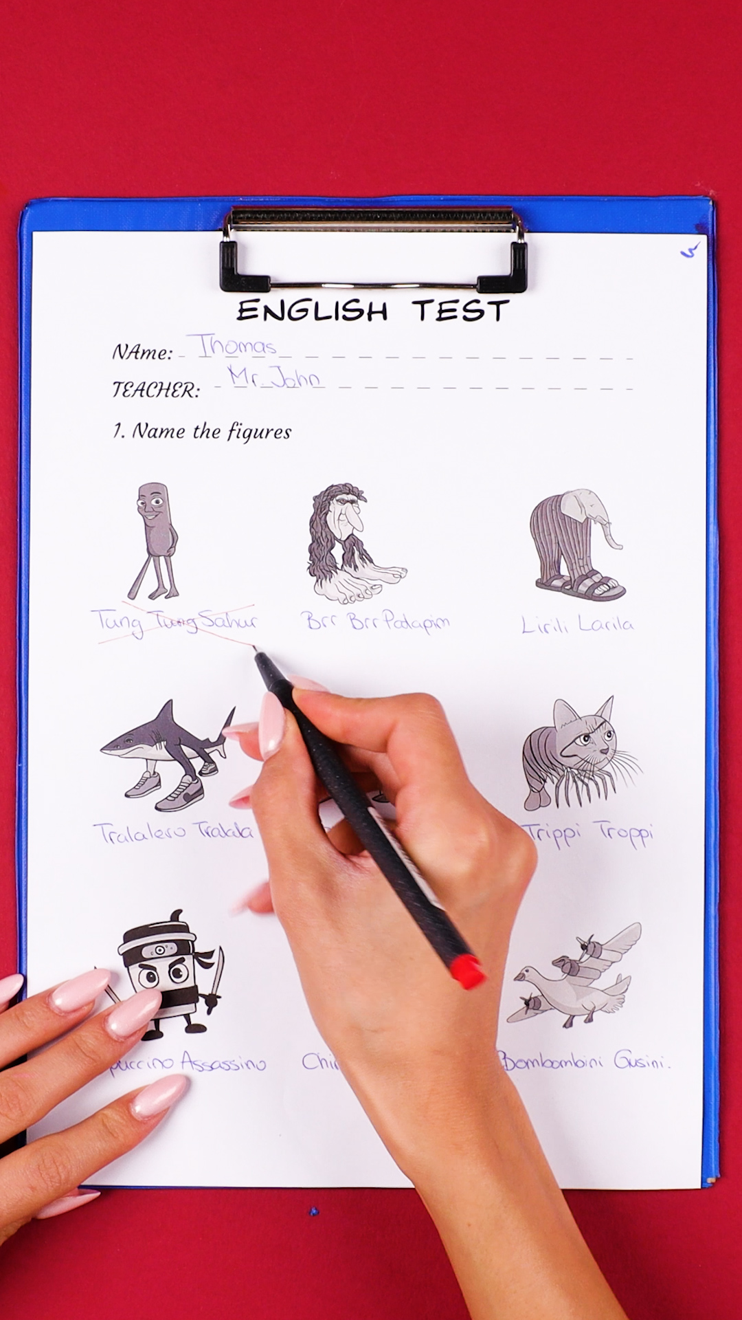 Ever wondered how teachers correct exams 🤔