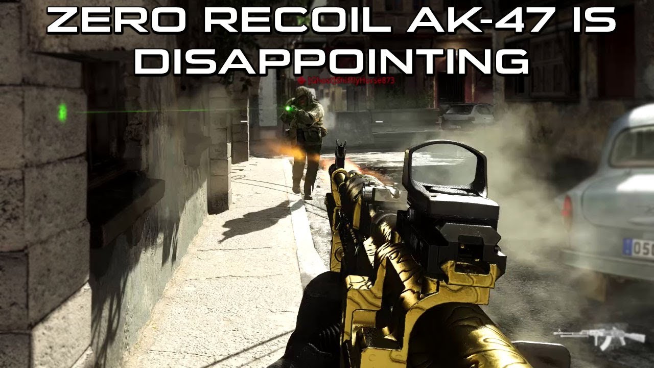 Max recoil control AK-47 disappoints in Modern Warfare