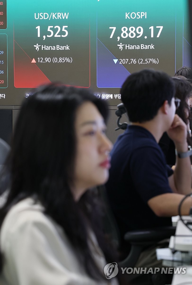 Seoul stocks drop