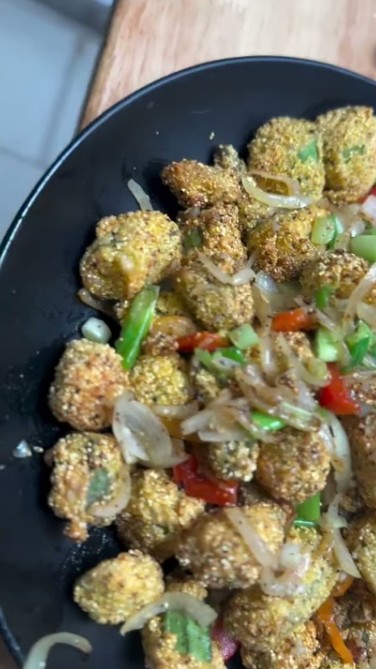 Salt & pepper southern fried okra