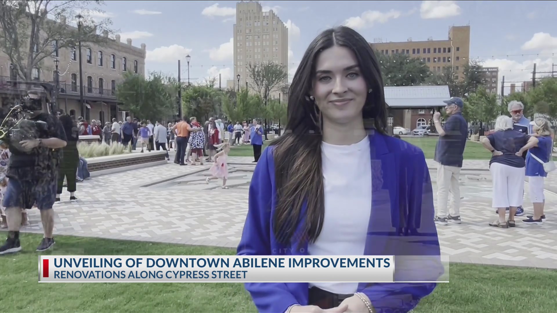Ribbon cutting celebrates new Cypress Plaza, street improvements