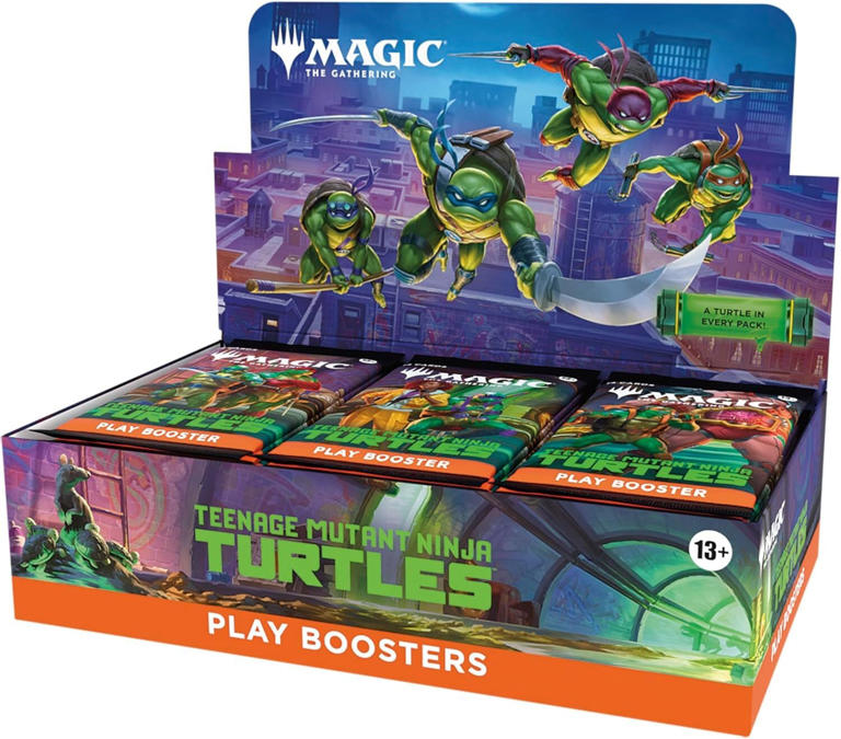 'Magic: The Gathering' Teenage Mutant Ninja Turtles play booster box ...
