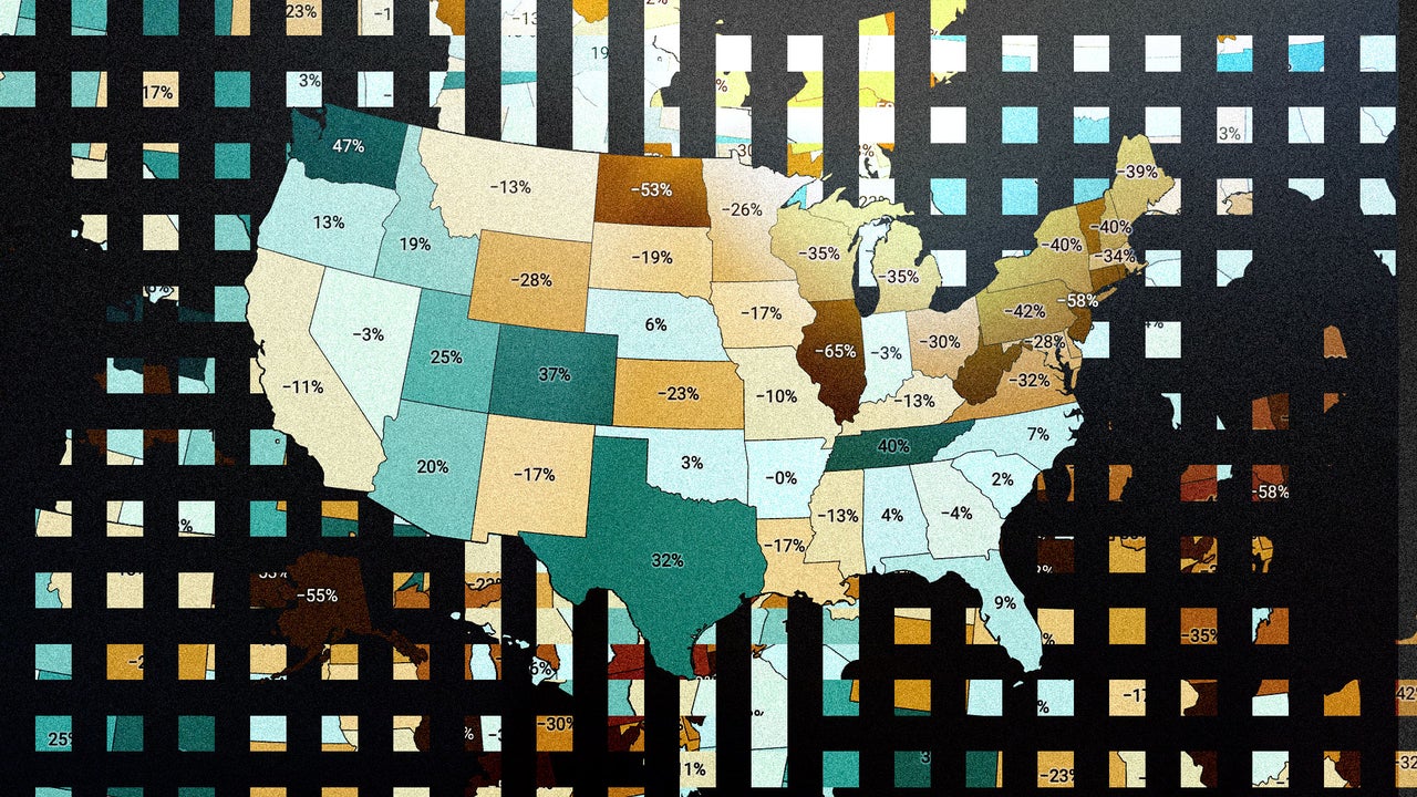 How housing market inventory is shifting across every state