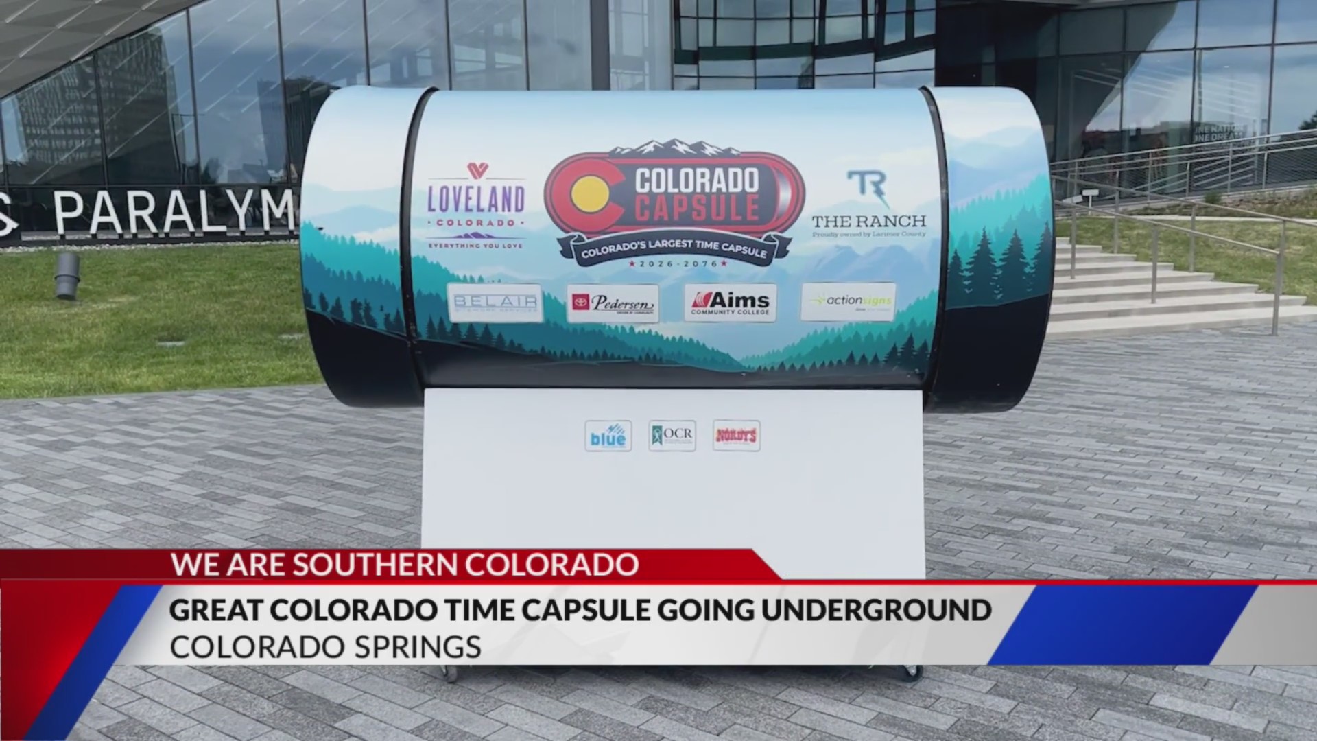 Great Colorado time capsule stops in Colorado Springs