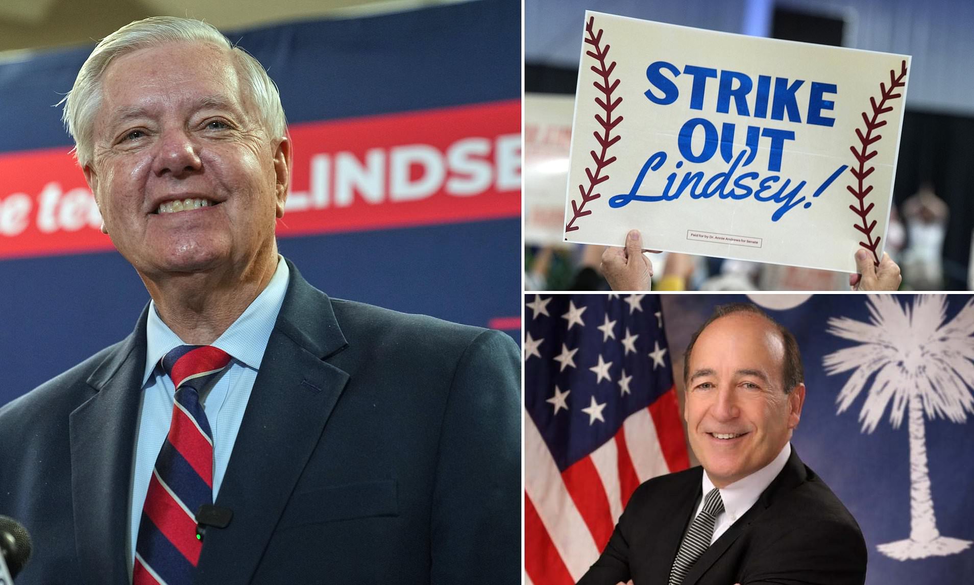 Trump-endorsed Lindsey Graham avoids embarrassing runoff in South ...
